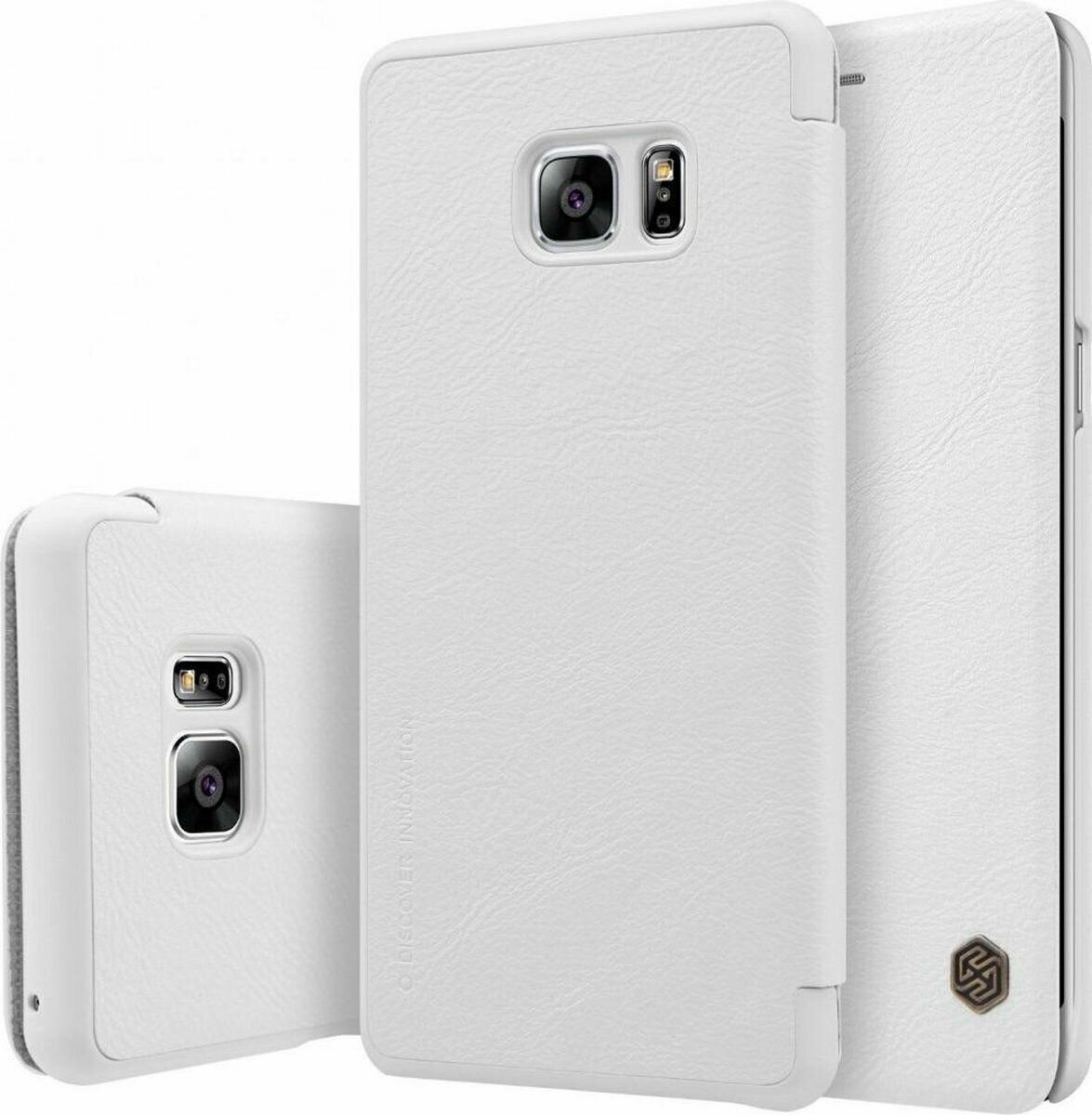 Чехол книжка для смартфона Nillkin QIN Series для Samsung Galaxy NOTE 7, белый