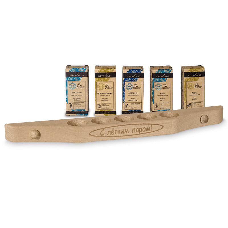 Набор Botavikos из 5 масел с подставкой