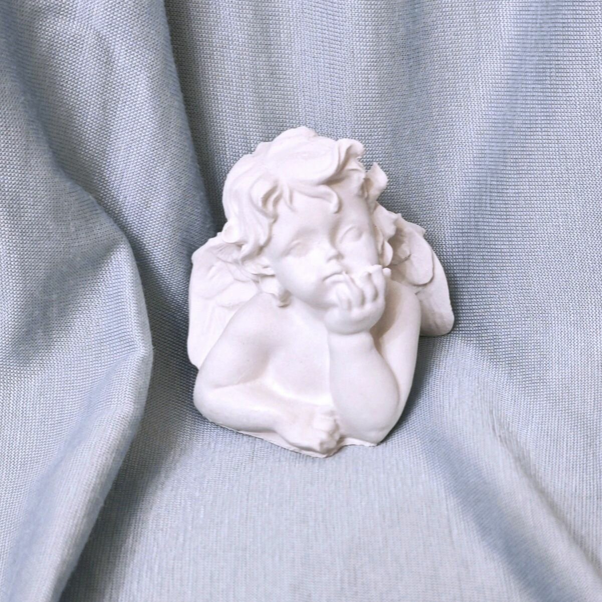 Статуэтка фигурка мальчик Ангел 1/2 торс, 5.8см, ручная работа