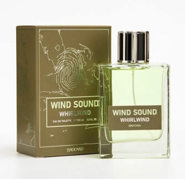 Туалетная вода Brocard WindSound WHIRLWIND Смерч 100ml для мужчин