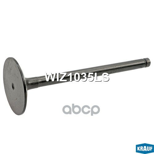 Клапан впускной RENAULT LOGAN/KANGOO/MEGANE 1.4/1.6 8v (K7J/K7M) Krauf арт. WIZ1035LS
