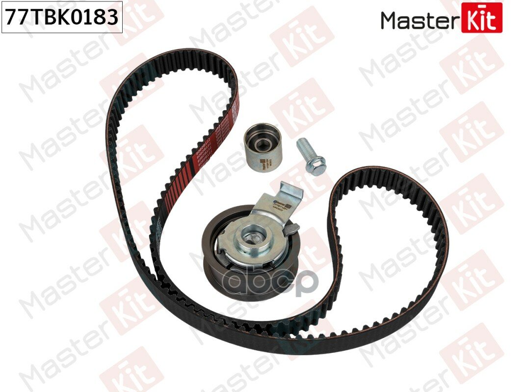 Ремень ГРМ + 2 ролика VW PASSAT (3B3) 2000 - 2005 MasterKit арт. 77TBK0183