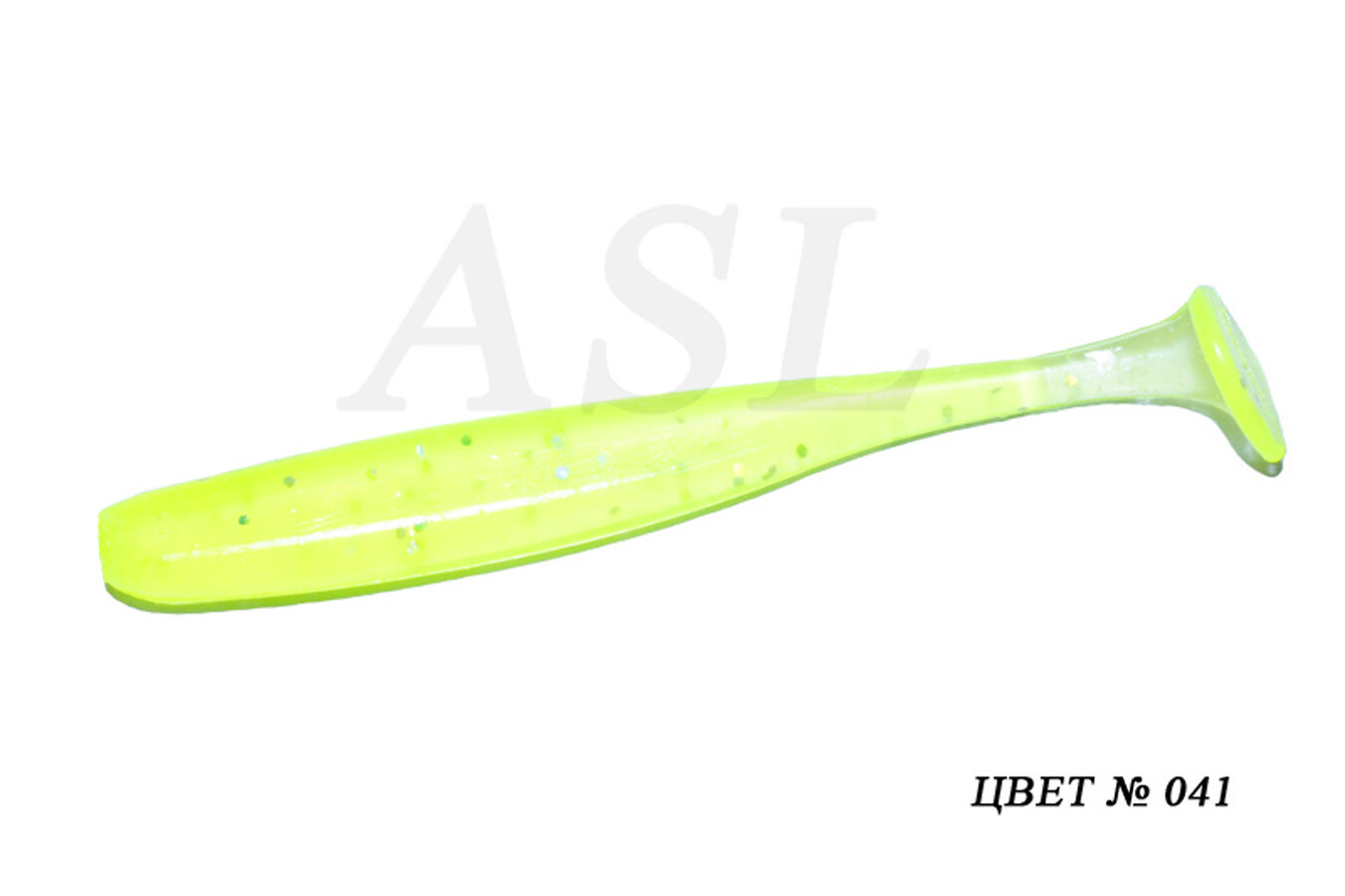 Силиконовая приманка ASL "Слим" цвет №041, L- 5см (2"), 12шт/уп
