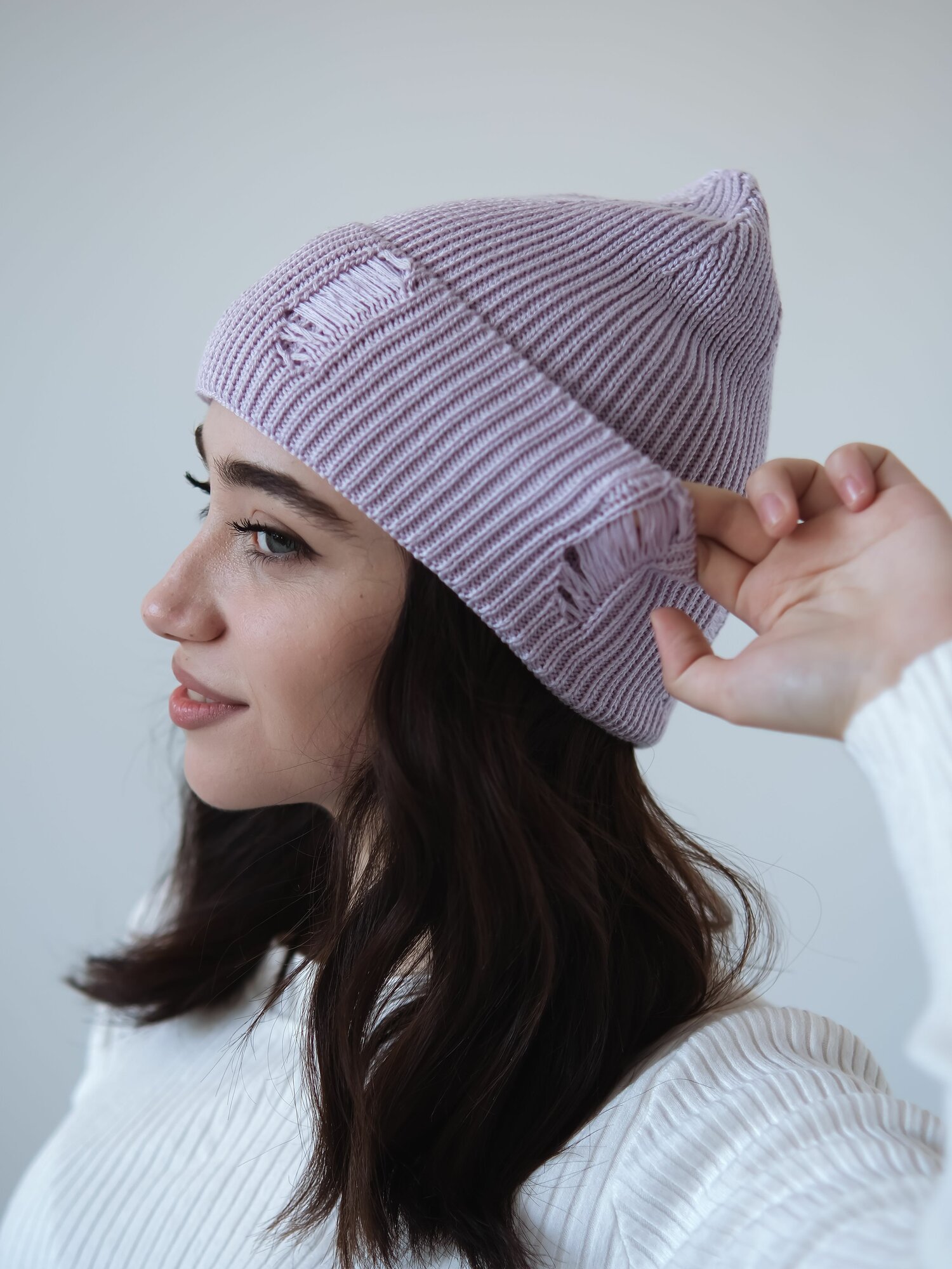 Шапка-бини Базовая коллекция для взрослых и детей