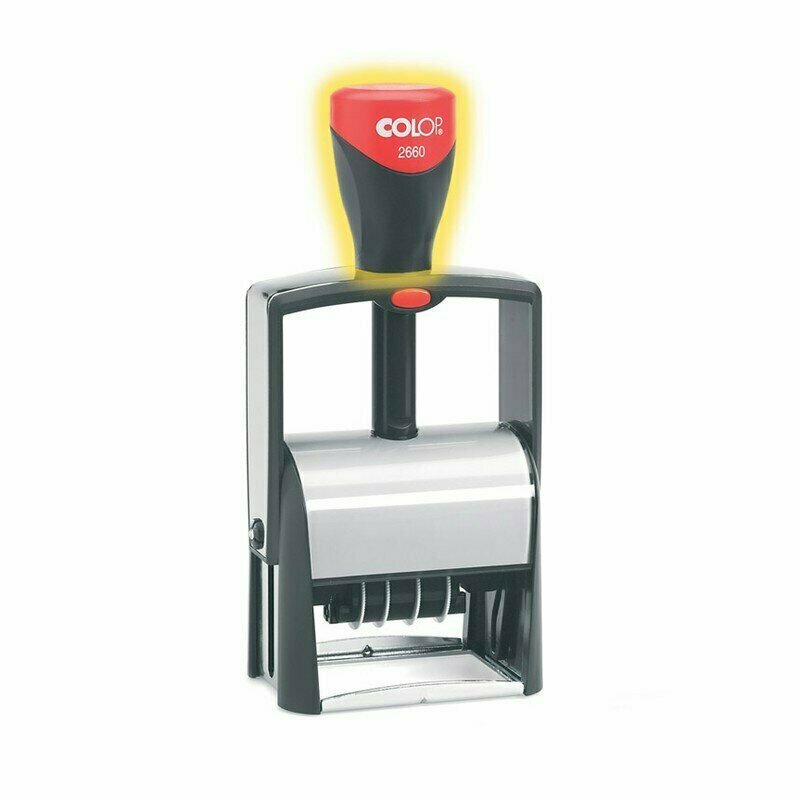 Датер автоматический со свободным полем Colop S2660 Bank (58х37 мм 6 строк), 329718