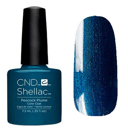 CND SHELLAC Гель лак Peacock Plume