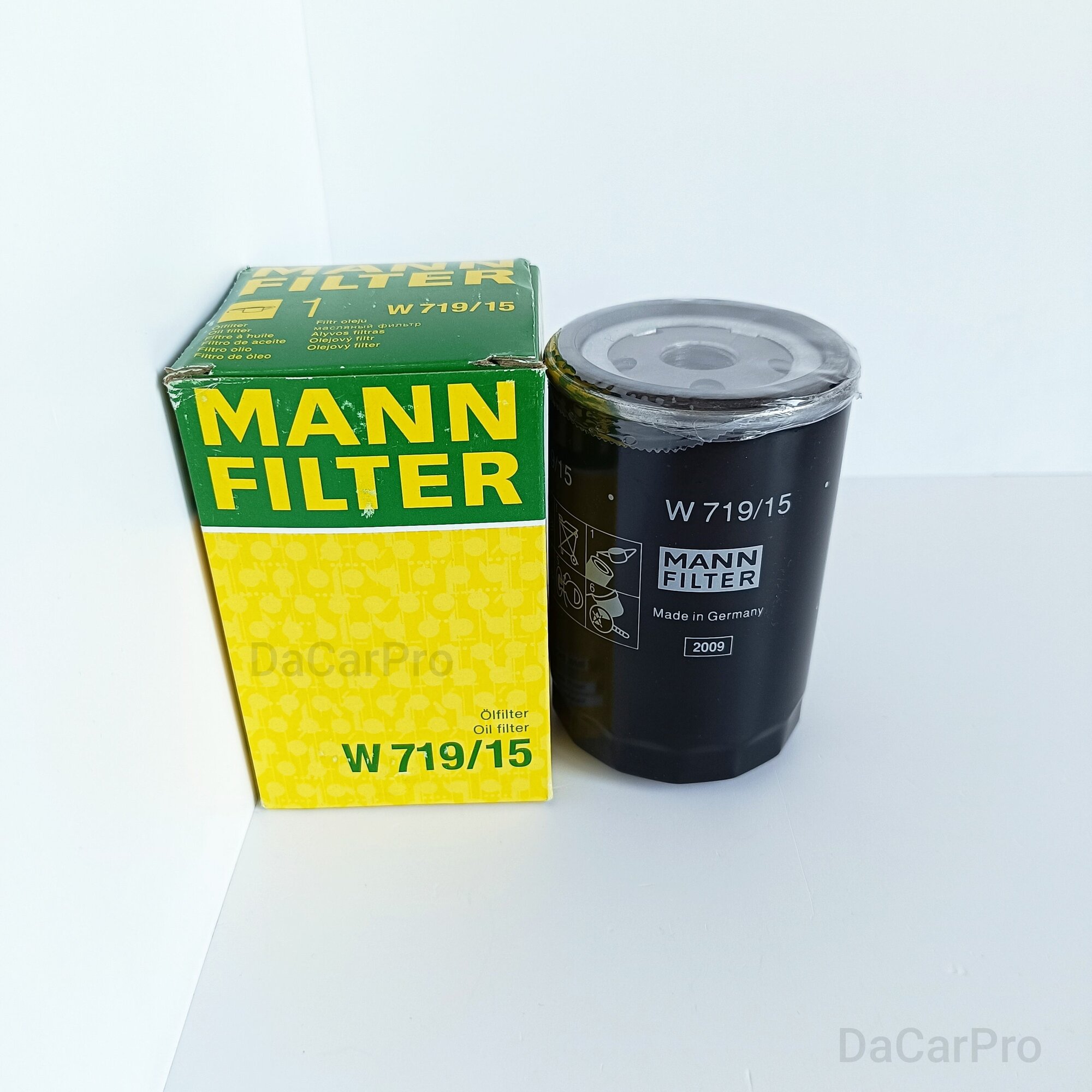 MANN FILTER Фильтр масляный BMW E30, E34, E28, E12, E21 / БМВ / арт. W71915