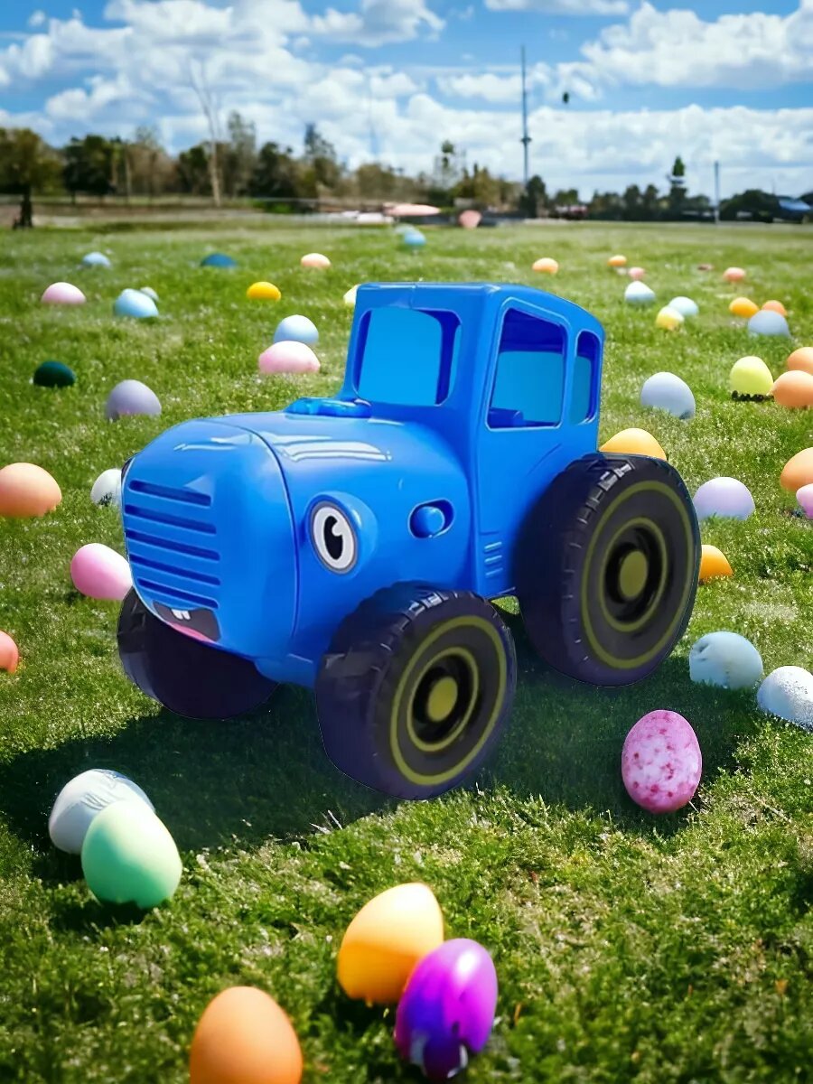 Трактор игрушка музыкальная