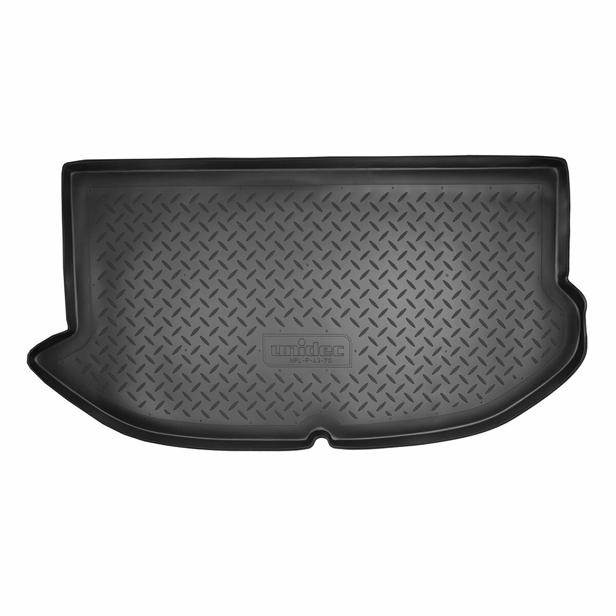 Коврик в багажник Norplast/Unidec для Kia Soul в кузове AM HB (2008-2013) Черный, полиуретан, арт. NPL-P-43-70