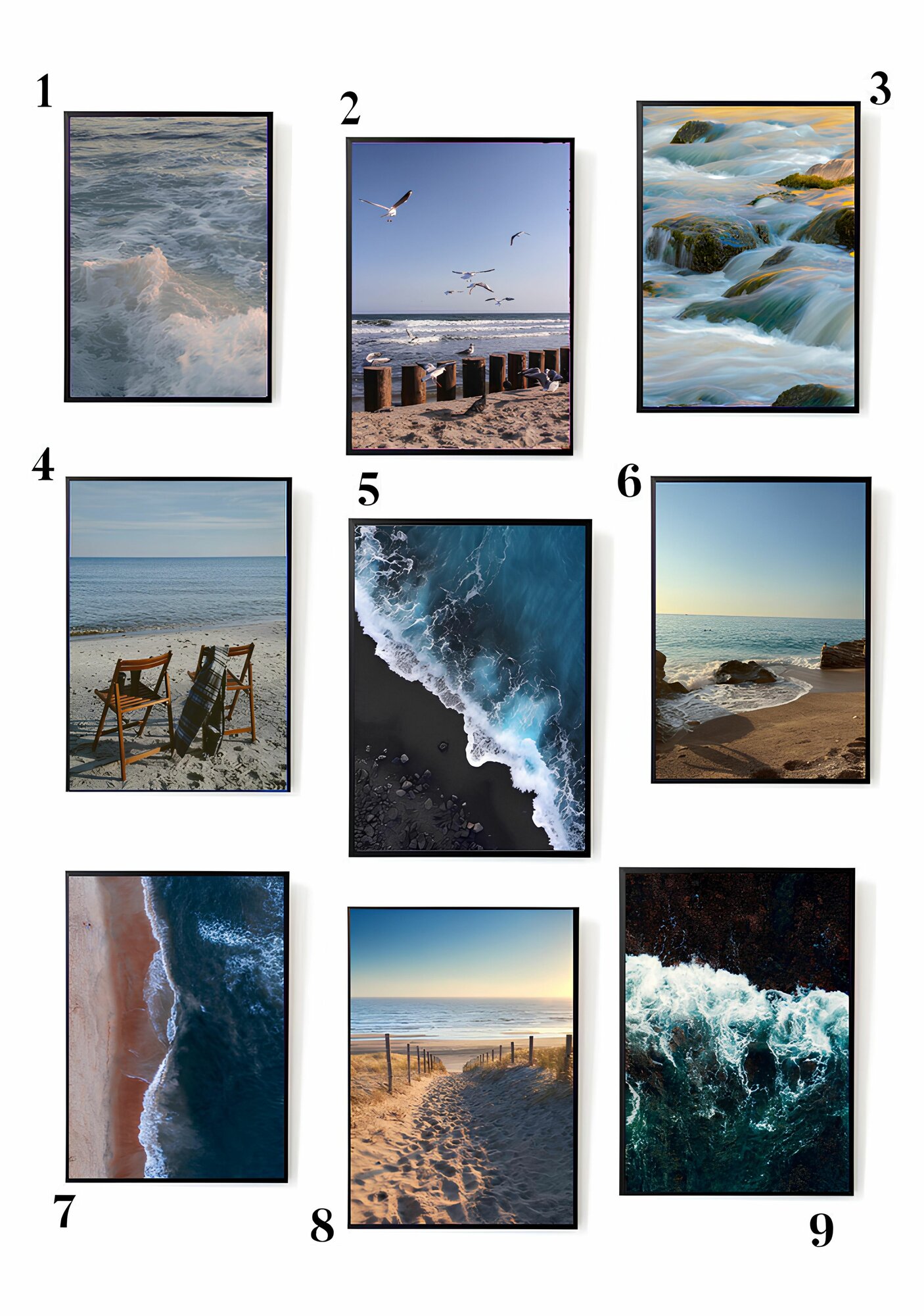 Морской бриз. А4 30x21см. 9шт