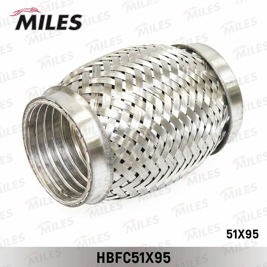 Труба глушителя гофрированная Miles HBFC51X95