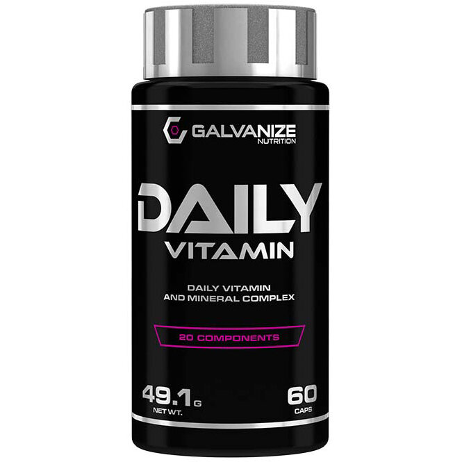 Витаминно-минеральный комплекс Galvanize Daily Vitamin, для иммунитета, 60 капс
