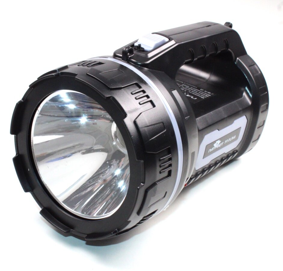 Фонарь светодиодный Патриот PT-FLR40 166Lum (аккум. ЗУ-220V)