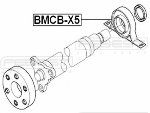 Подшипник подвесной карданного вала (bmw x5 e53 1999-2005) Febest BMCBX5