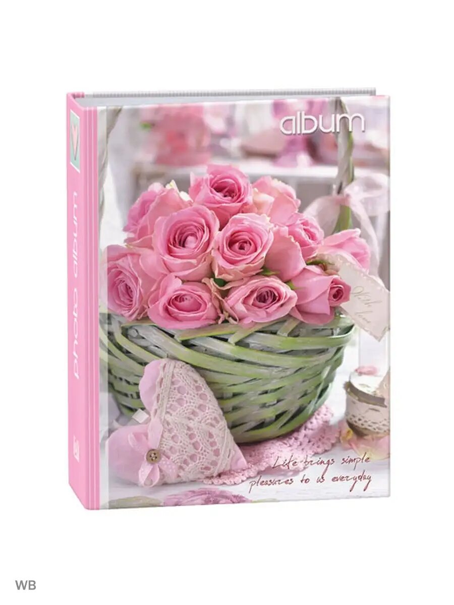 Фотоальбом с цветами 10х15 на 100 фото