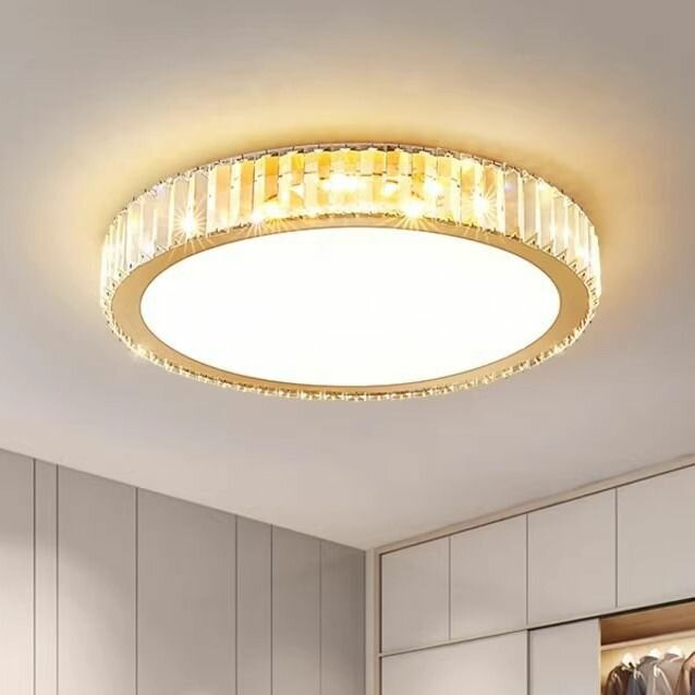 Минимализм для гостиной, спальни и кабинета Хрустальный потолочный светильник