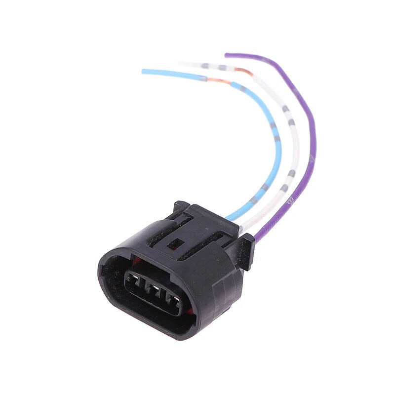 Тройной провод и штепсельная вилка регулятора Denso для ремонта генератора, штепсельная Вилка для Toyota Suzuki, 3-контактный разъем регулятора автомобиля Black