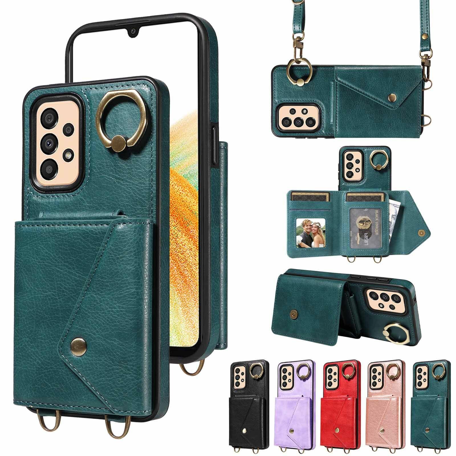 Чехол для для Samsung Galaxy A33 5G /Самсунг Галакси А33(5Джи) кожаный с отделением для карт на Накладка с картхолдером, Новый продукт