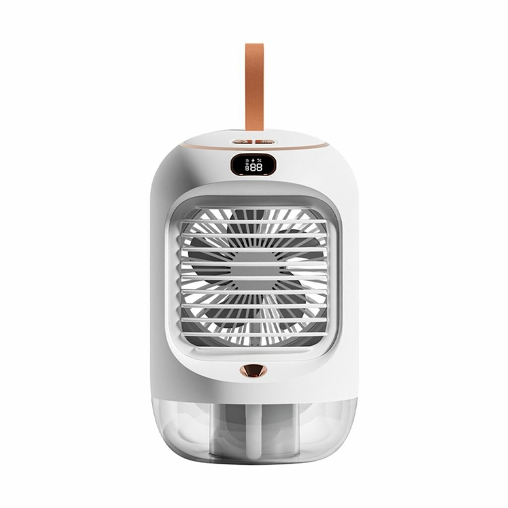 Мини Портативный Вентилятор Spray Plus Wet Fan USB Перезаряжаемый Кондиционер-3600 мАч для Работы на открытом воздухе Кемпинга Рыбалки