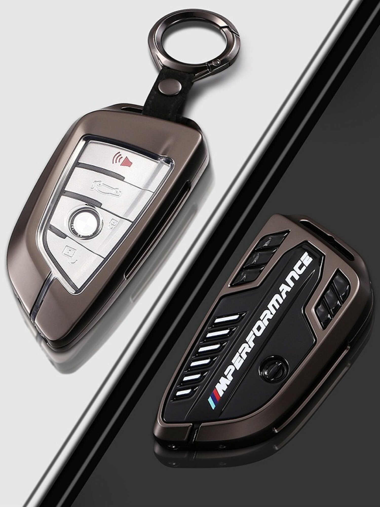 Чехол для ключа BMW G серии M Performance / Чехол на ключ БМВ G01 G02 G05 G06 G07 G20 G30 G11/12 F15 F85 F16 F86