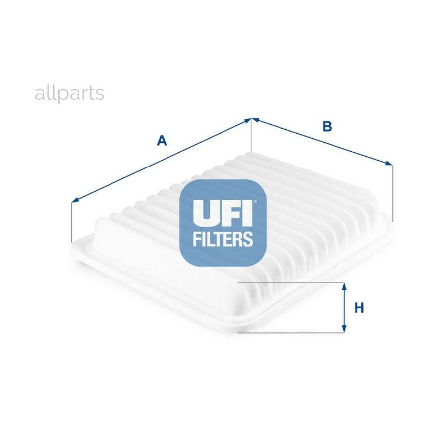 UFI 3070900 Фильтр Воздушный CITROEN MITSUBISHI PEUGEOT