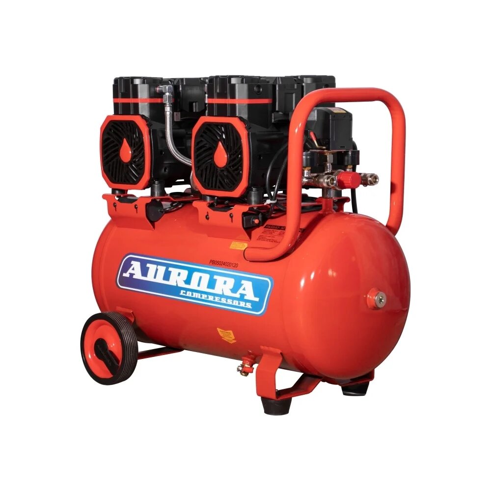 Компрессор Aurora PASSAT-50 BLACK 4G новое поколение 2 режима работы 45 л