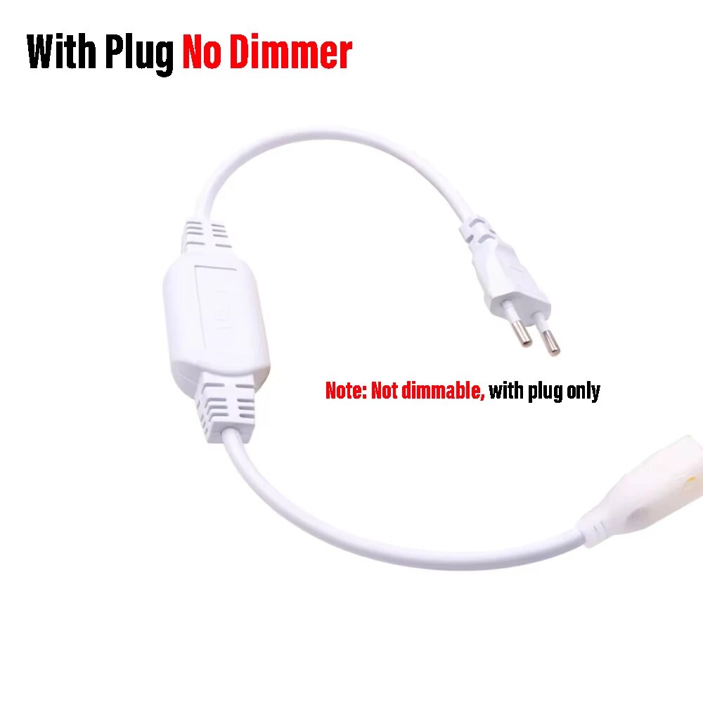 GAHADA RGB контроллер диммер COB для светодиодной ленты 220В With Plug No Dimmer