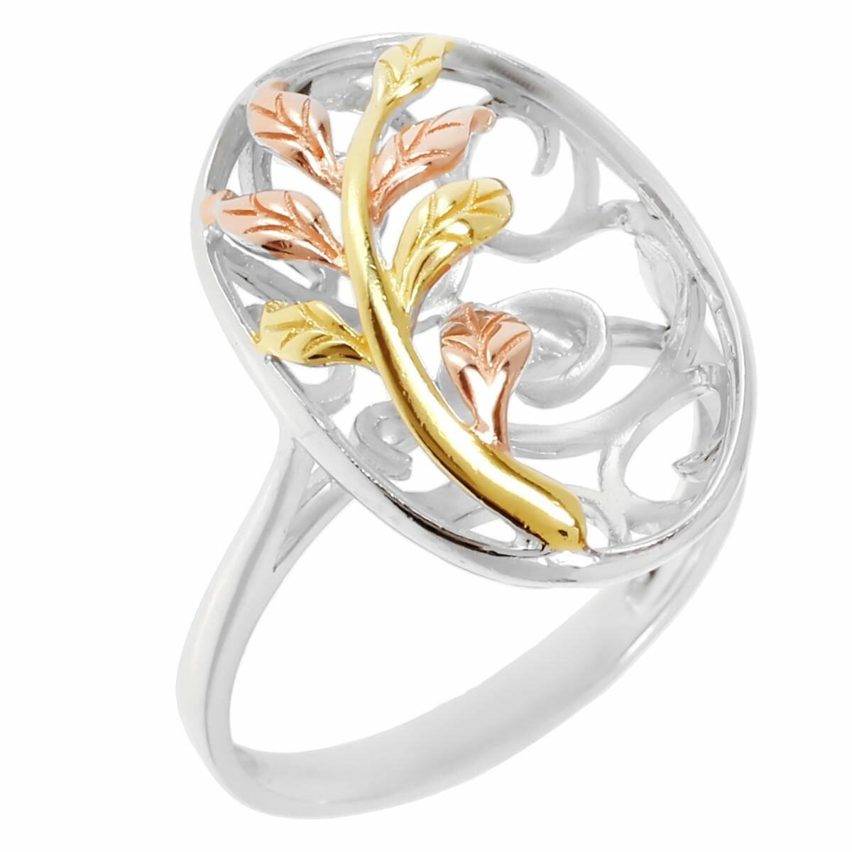 Кольцо тонкое, серебро, 925 проба, родирование