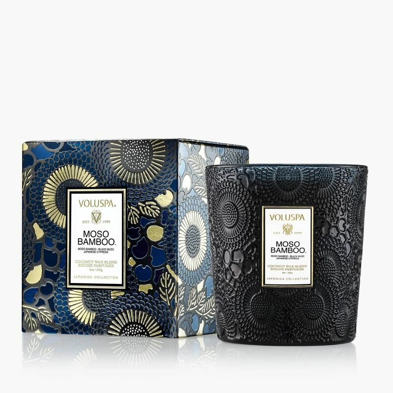 Voluspa Свеча ароматическая Moso Bamboo Classic Scented Candle, 255 гр