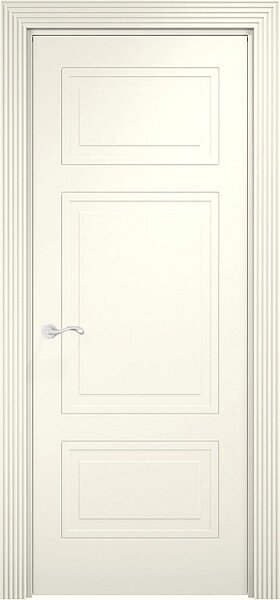 Межкомнатная Дверь Verda Париж 05 Софт Панакота Глухая 2000х800мм (Полотно 1шт) / Верда.