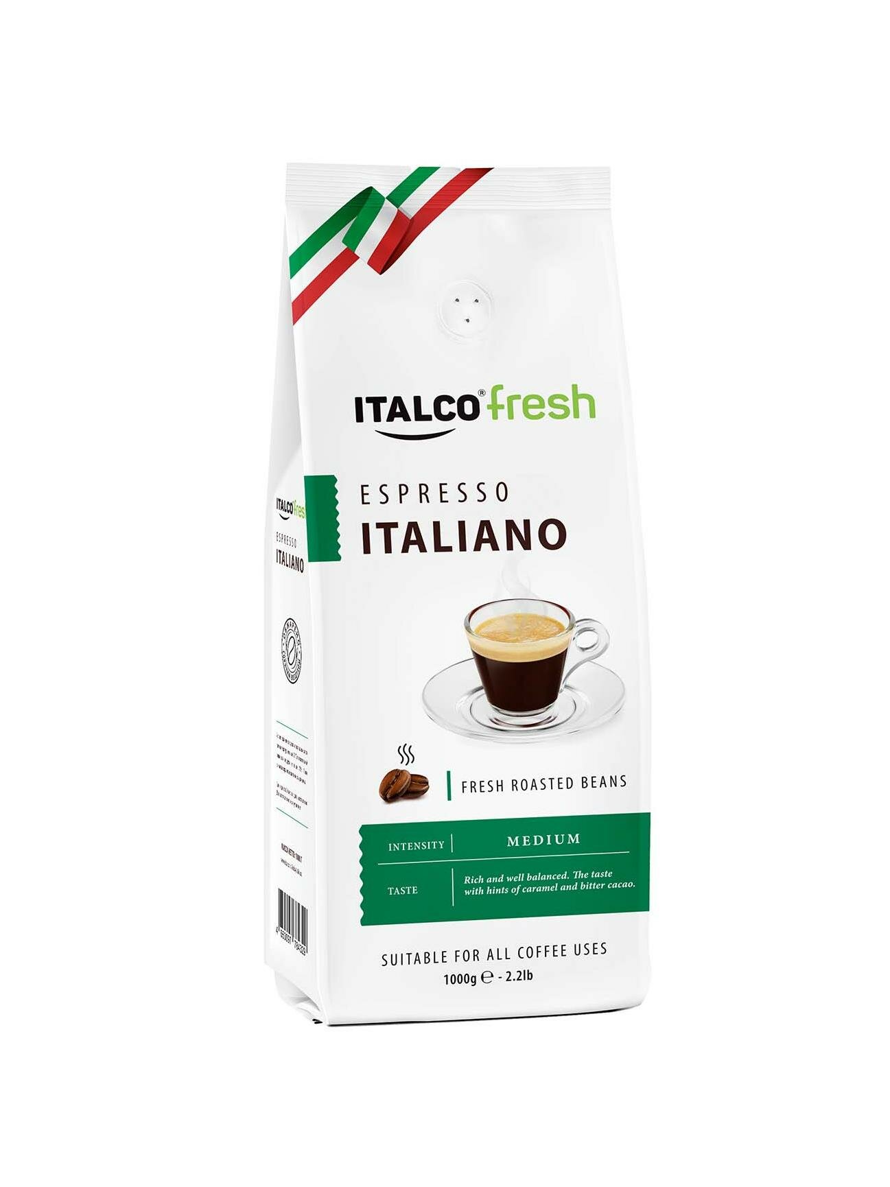 Кофе в зернах Italco Espresso Italiano,1000г