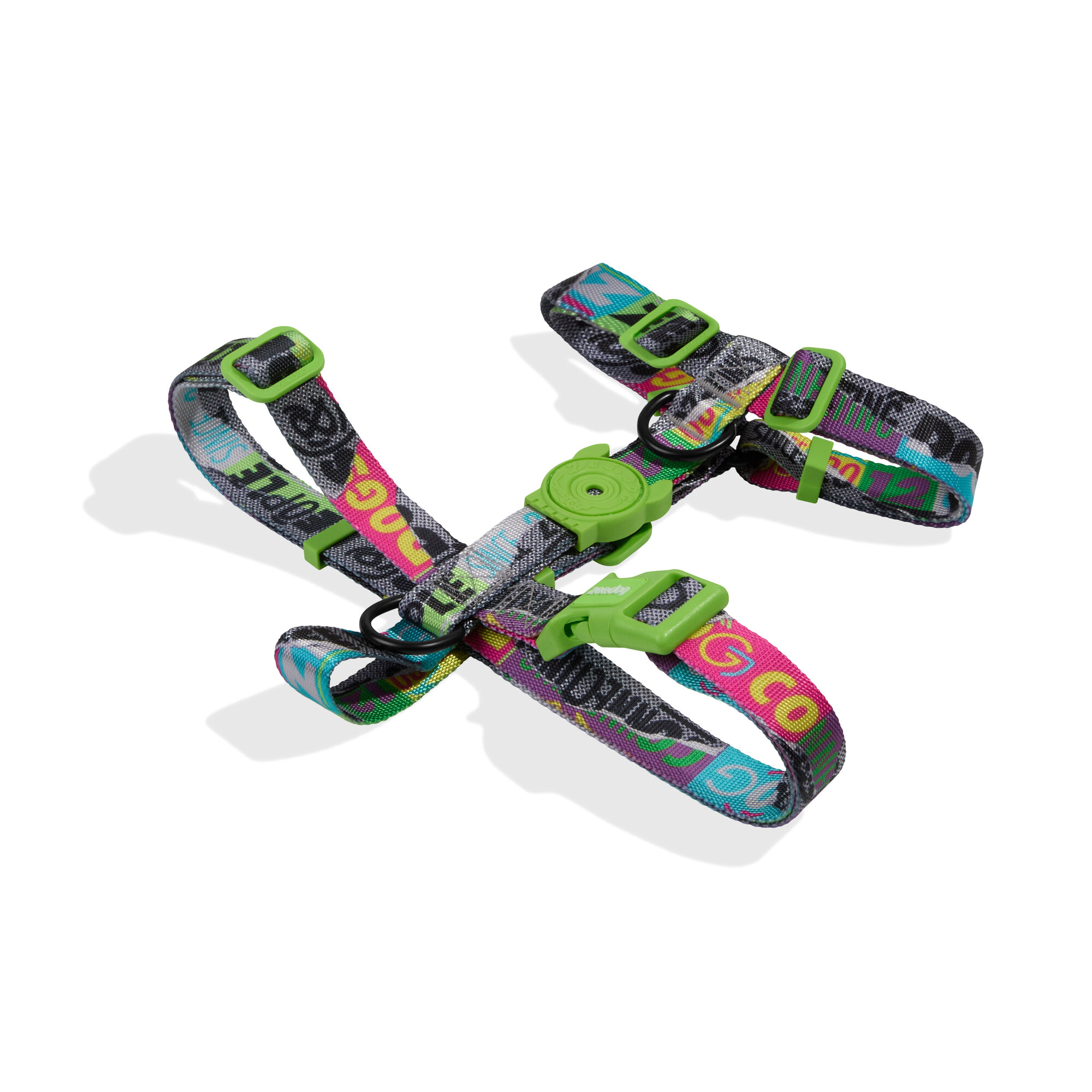 Шлейка LORDS OF ZEE.TOWN MANIFESTO Zee.Dog (салатовый / M)