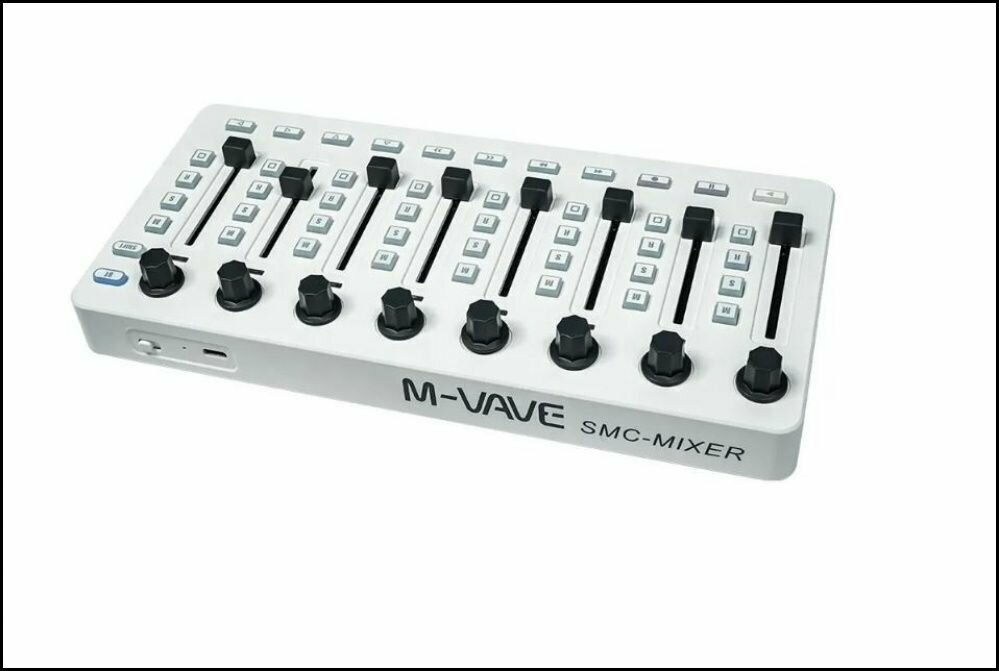 Беспроводной MIDIконтроллер MVAVE SMCMixer 8 Encode инновационная микшерная консоль