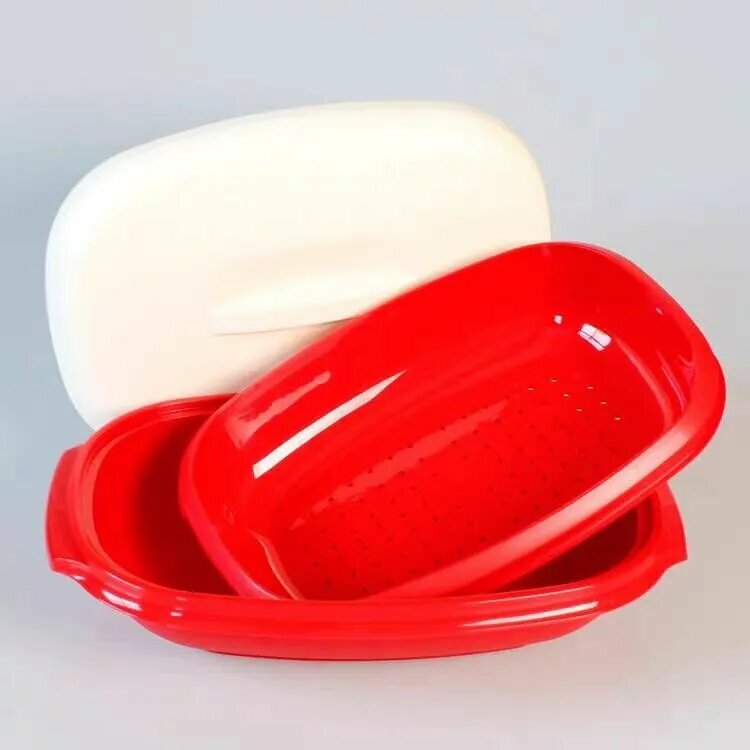 Tupperware Пароварка, Пищевой полимер, 1 яруса, 1.2 л