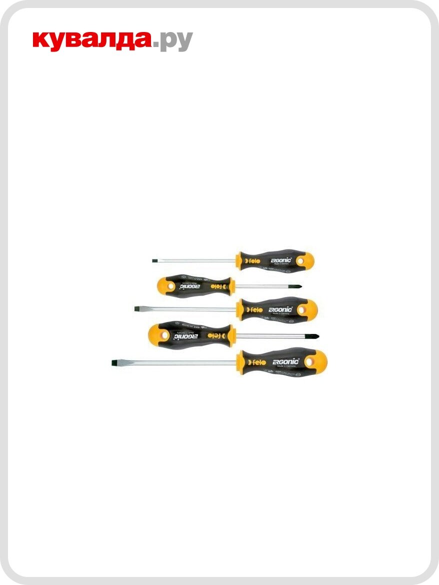 Набор отверток FELO Ergonic 5 предметов 40095118
