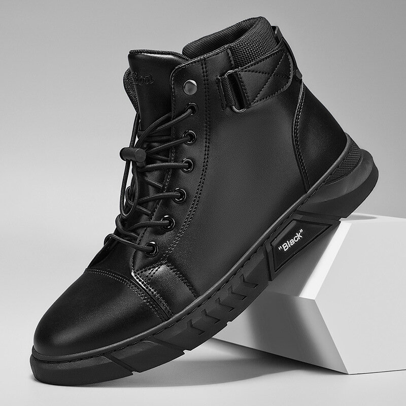 Мужские ботинки Martin, больших размеров, на осень и зиму, высокие, с толстой подошвой, походные ботинки, короткие ботинки, одинарные, 39-48
