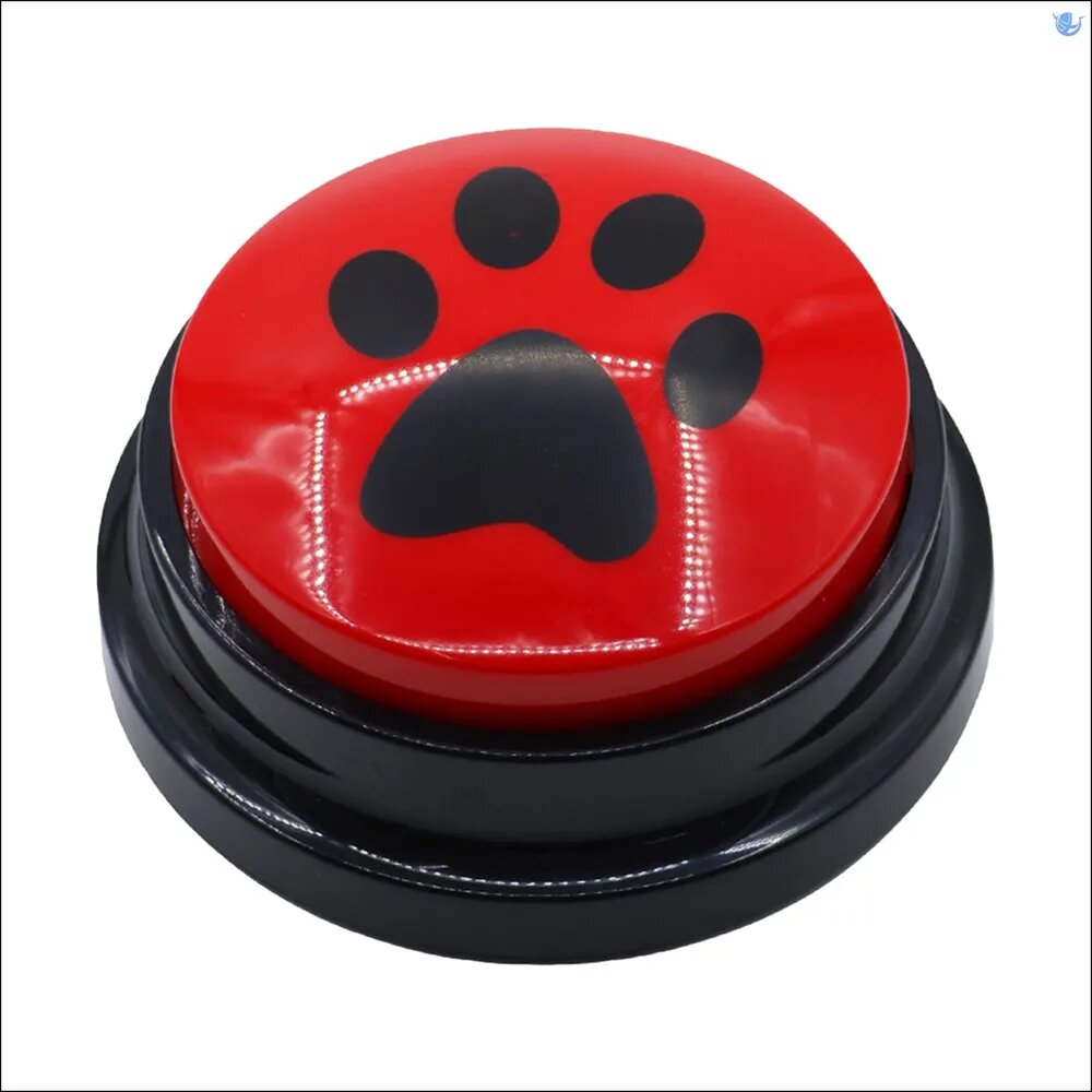 Кнопка для обучения питомцев со звуком, игрушка для общения с собакой, звукозаписывающее устройство