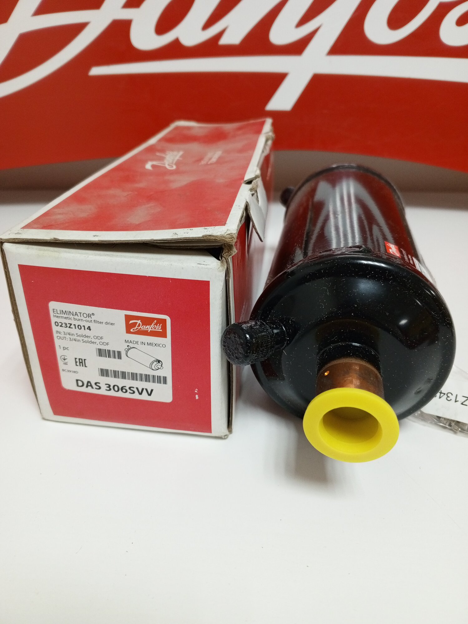 Фильтр антикислотный DAS 306VVs (3/4 - 18 мм) Артикул 023Z1014