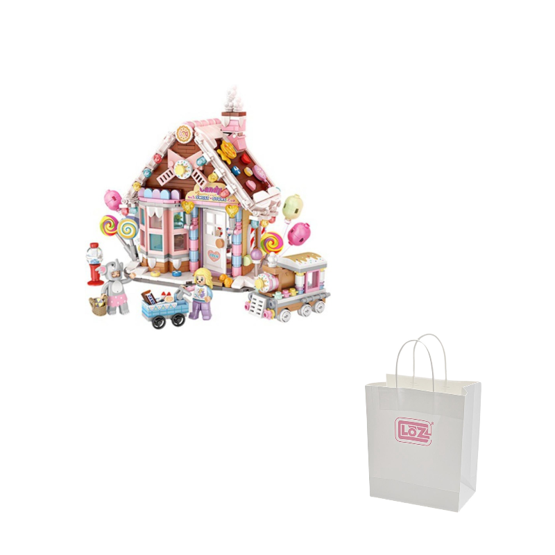 Конструктор пластиковый унисекс LOZ Candy House 601 1000 шт спецификация 1224