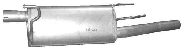 Глушитель задняя часть Polmostrow арт. 17585