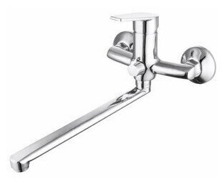 Смеситель для ванной, душа, умывальника, раковины и бани с душевым комплектом, кран универсальный в ванную VIKO V-3005 хром