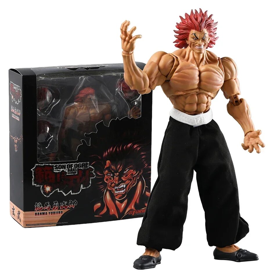 Фигурка Yujiro Baki Hanma Storm Collectibles Yujiro box