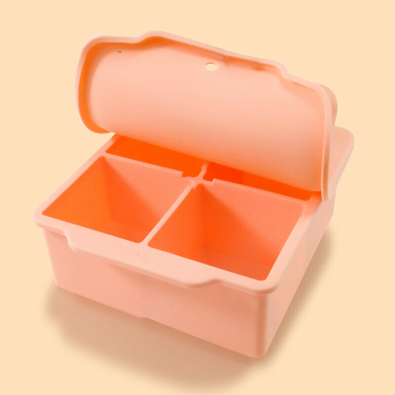 Оптовая силиконовая форма для льда, большие кубики льда, виски, ледяные шары, домашняя форма для льда, большая емкость для изготовления льда