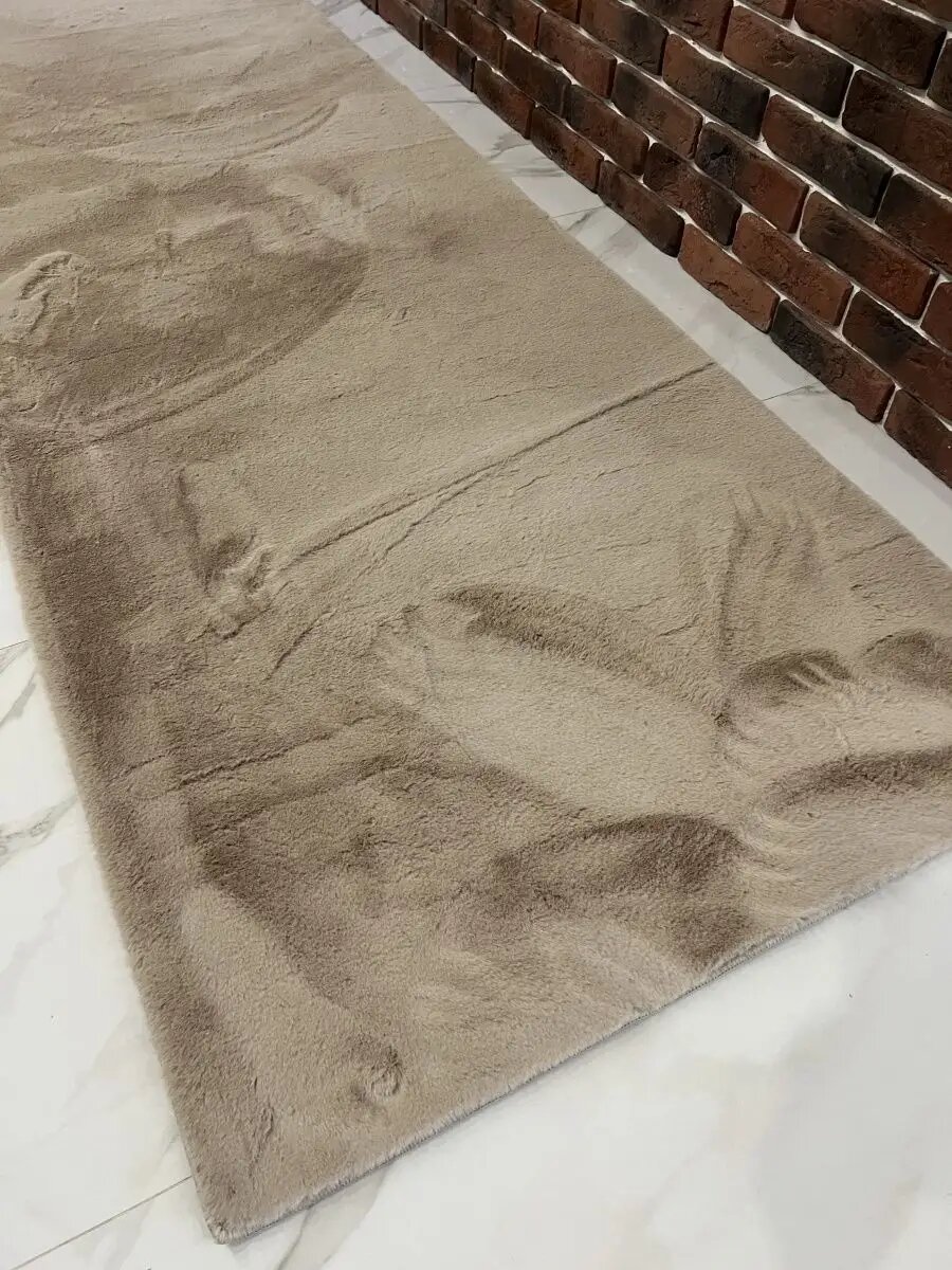 Ковровая дорожка Natali's "Carpets", антискользящая, полиэстер, 100х200 см