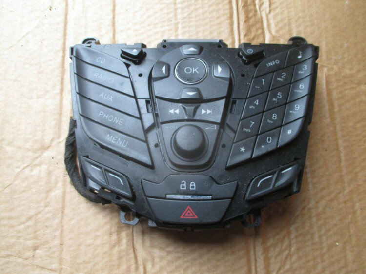 Панель управления магнитолой 1771644 CM5T18K811LC 587535E9 331425000 Форд Фокус 3