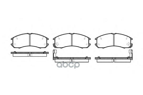 Колодки торм. дисковые Road house арт. 227302