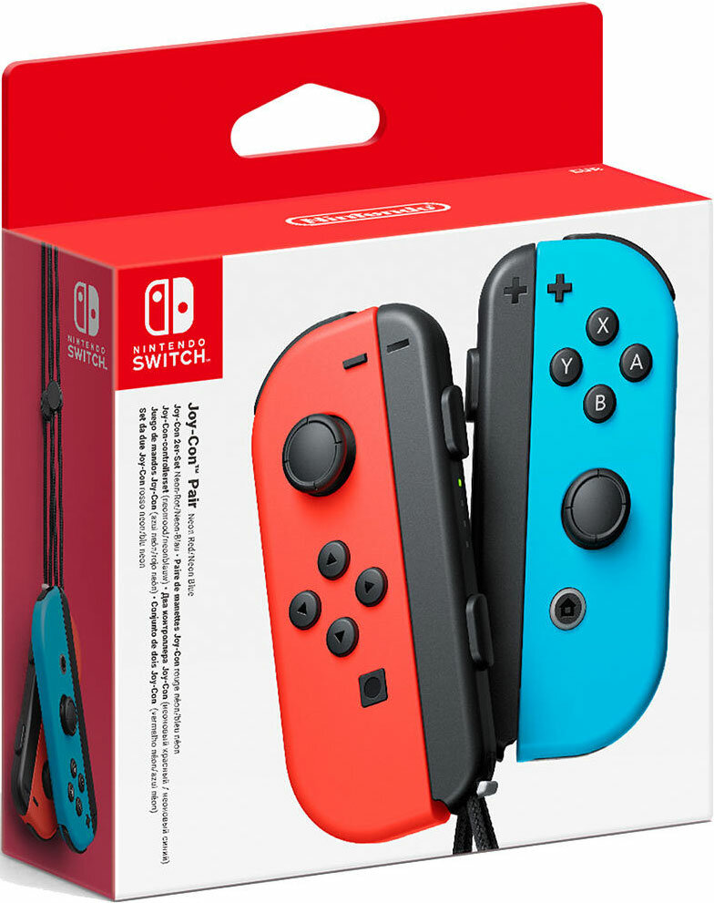 Геймпад Nintendo Switch Joy-Con controllers Duo, синий/красный