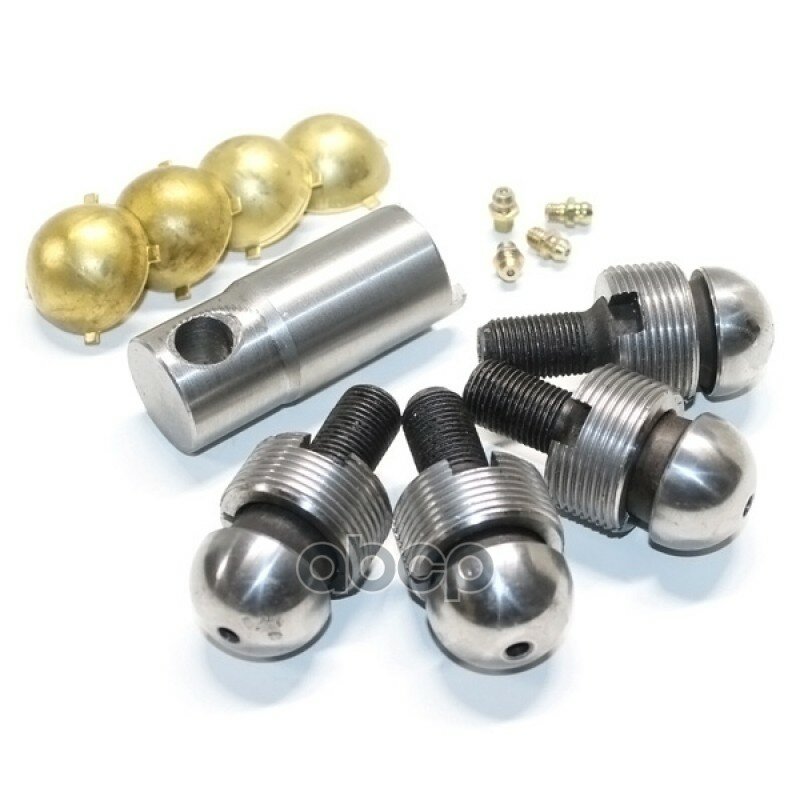 Шкворни для а/м УАЗ "Спайсер" н/о (ключ+втулка+вкладыш бронза.) (4 шт.) "Riginal" Riginal арт. RG3162-2304020-20