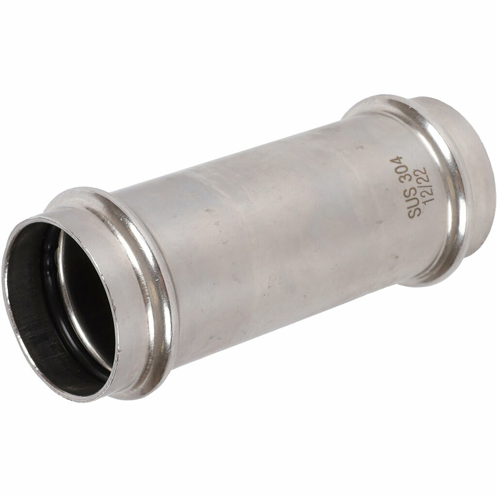 Муфта надвижная под пресс 35 мм, из нержавеющей стали ROMMER