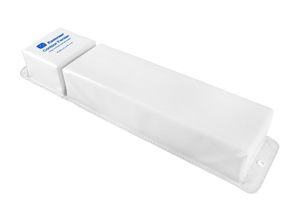 Кранец причальный угловой 760x155 мм, белый (Москва)